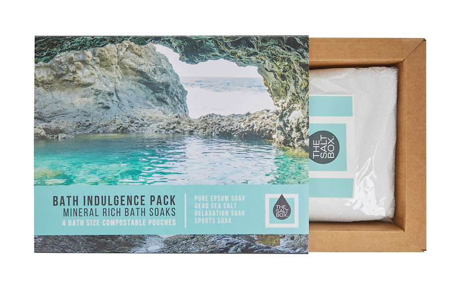 Bath Indulgence Pack (4 Natural Bath Soak Pack) | The Salt Box