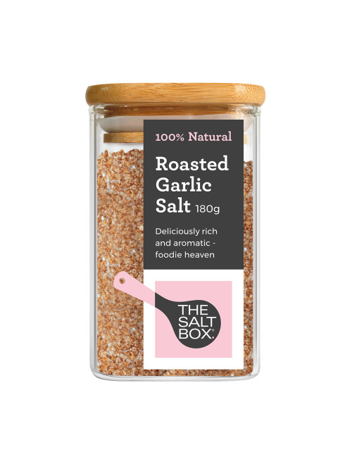 Potatoes with Roasted Garlic Sea Salt - The Salt Box