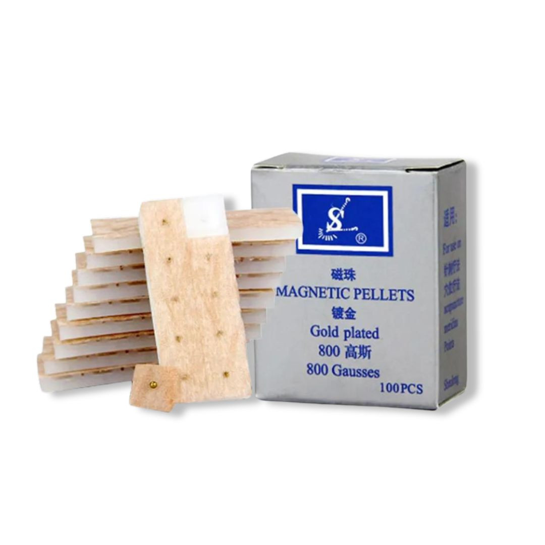 Gold or Silver Plated Magnetic Pellets (100 pieces) - Acurea USA