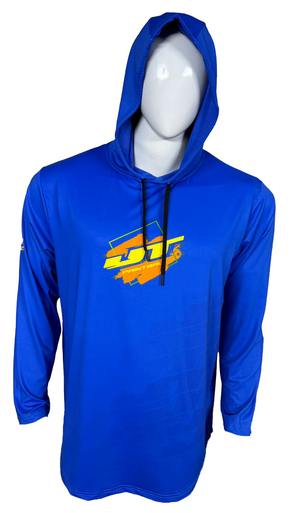 JT Spring Air Shoody Blue/Orange | Badlands Paintball Canada