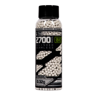 HK Army HSTL BIO BB 0.32g 2700ct – White | Biodegradable Airsoft BBs