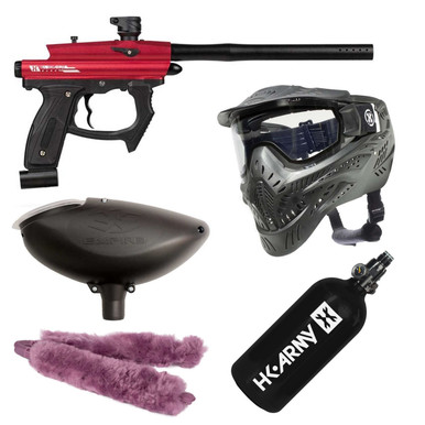 HK Army SABR Paintball Gun Package - Red | Badlands