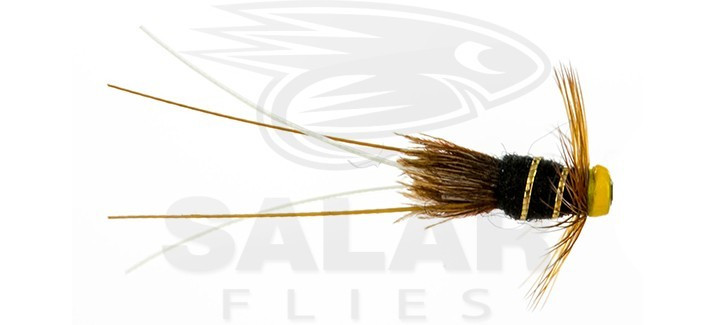 Frances-Black | Micro Tube Salmon Fly