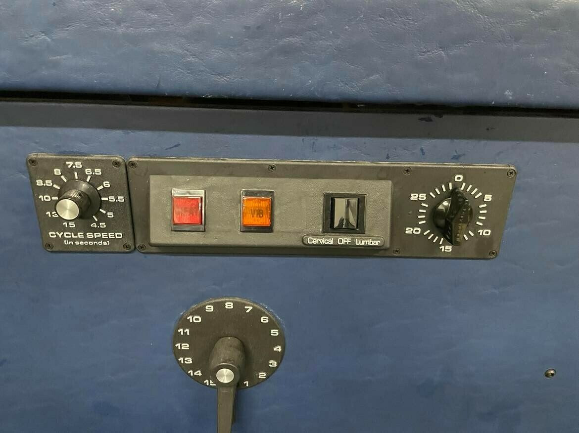 Hill Anatomotor Roller Traction Table Chiropractic Chiropractor IST ...