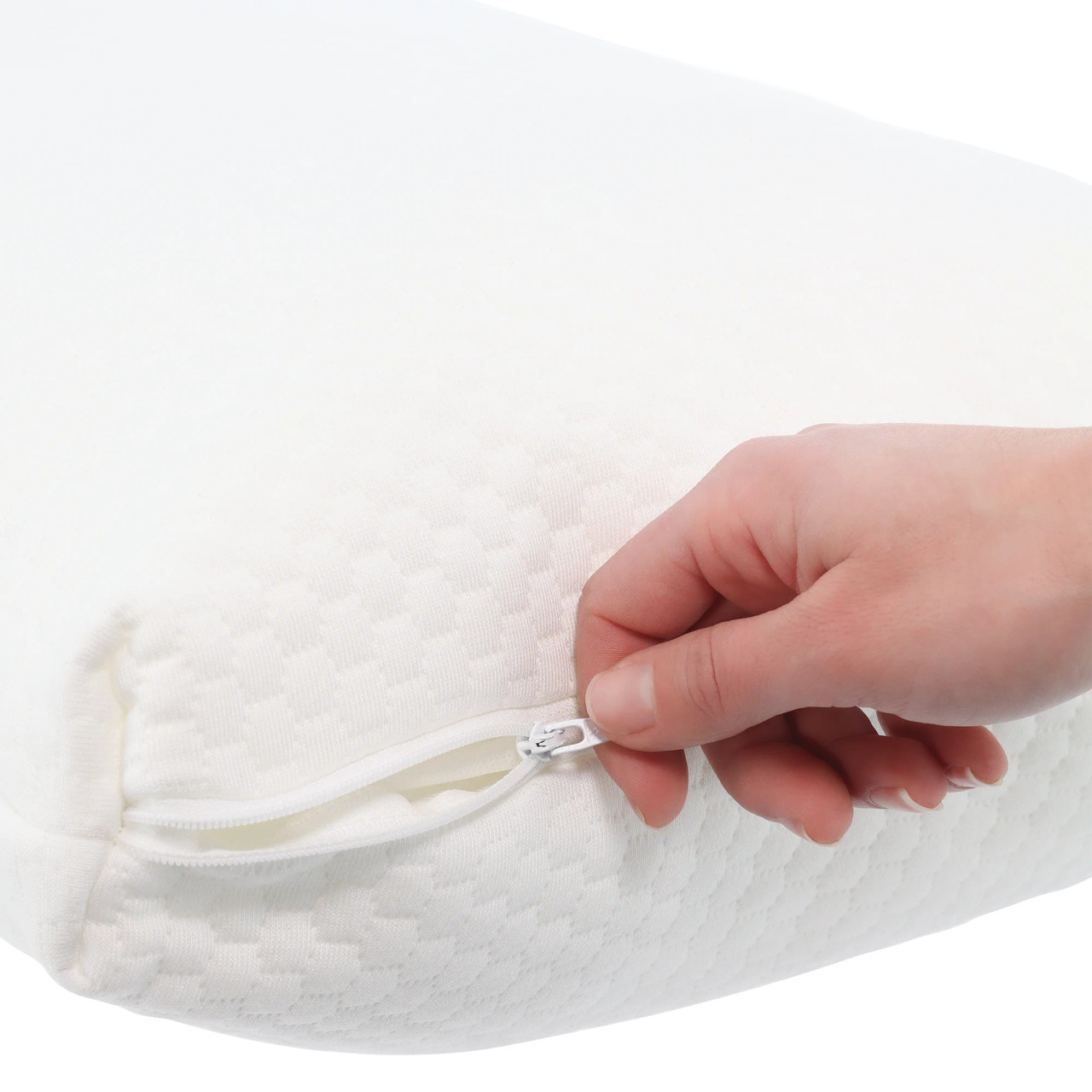 Adjust-A-Loft™ Fiber Adjustable Comfort Pillow with Cooling Memory Foam ...