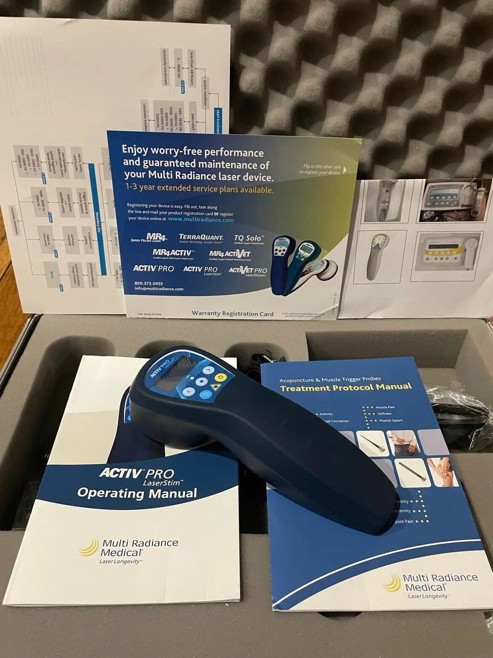 MR5 Activ Pro Laserstim 50 W Multi Radiance Medical - LLLT - Super ...
