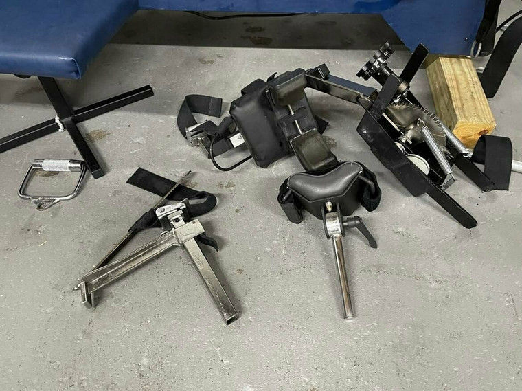 Hill Anatomotor Roller Traction Table Chiropractic Chiropractor IST ...