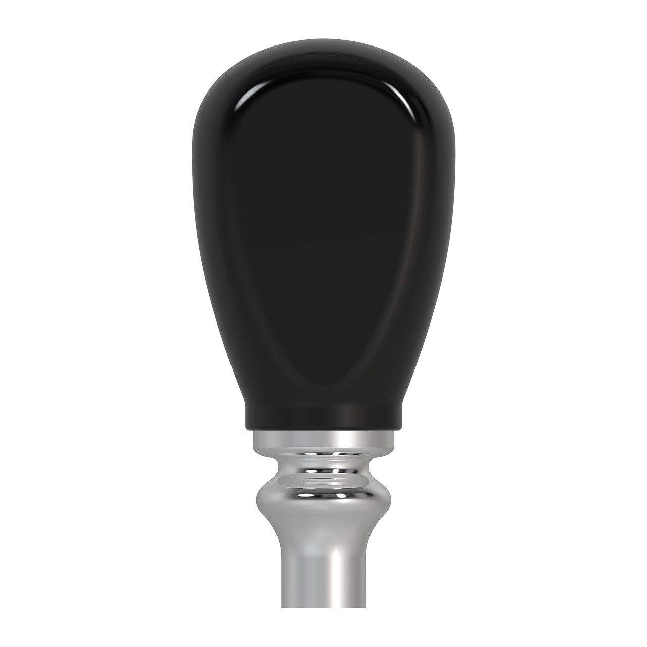 Ceramic Tap Handle - A-5 (Round) - Black - 4.92" - Xpress Taphandles