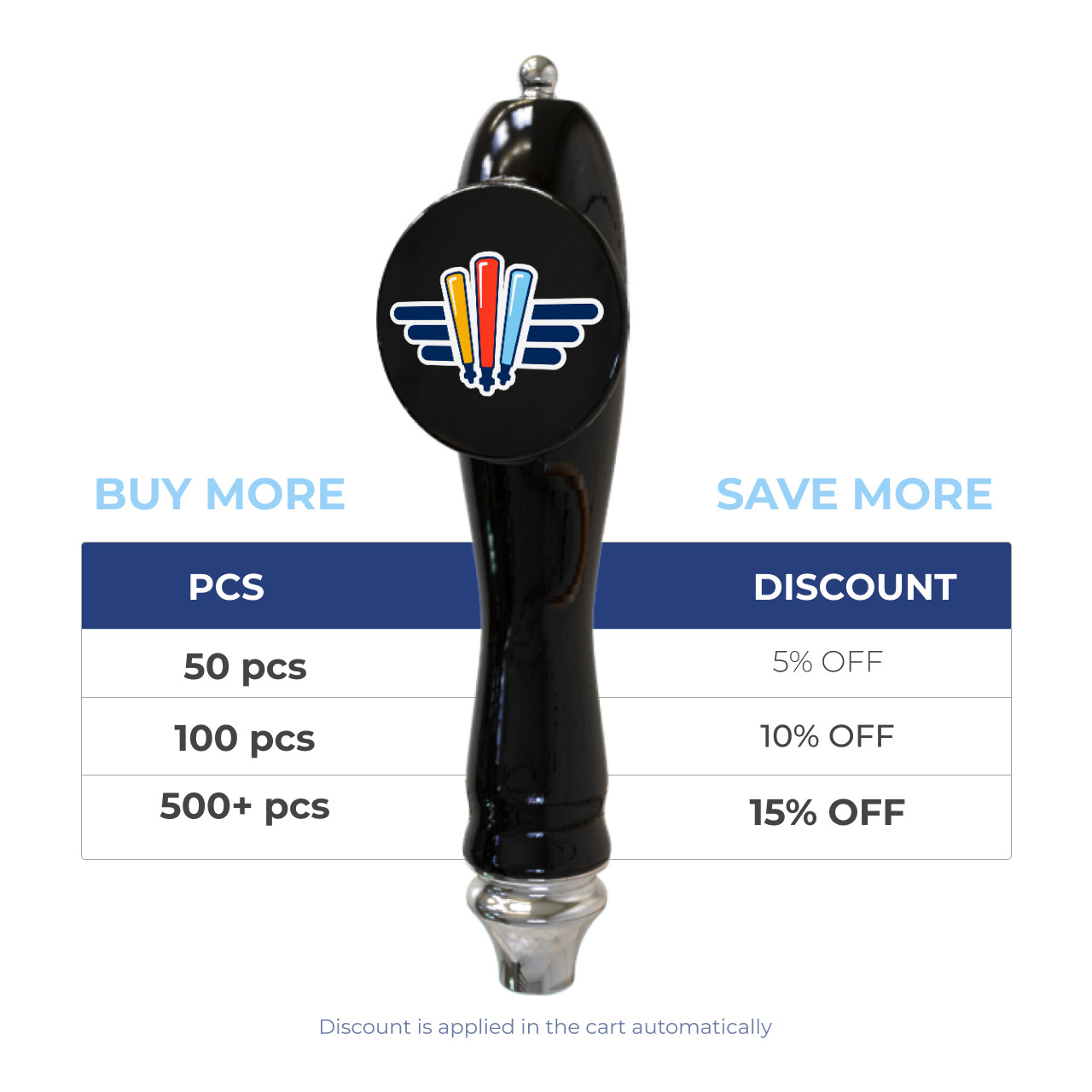 Custom Resin Tap Handle - Model R-57 - Xpress Taphandles