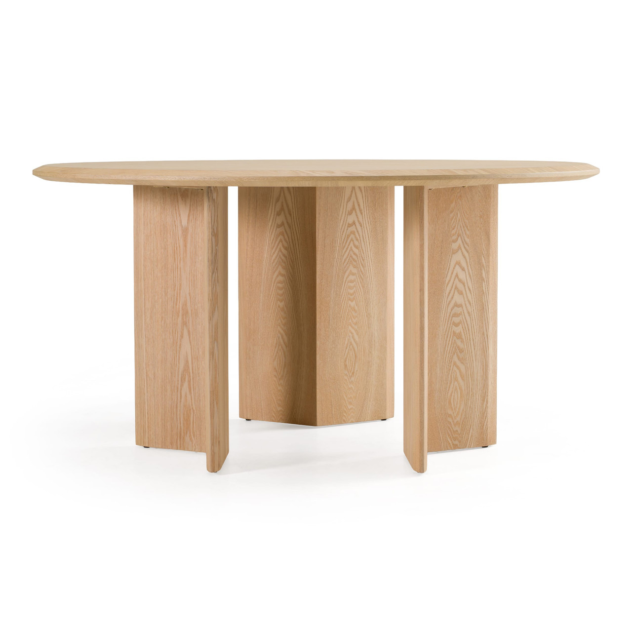 Masuda - Modern Natural Ash Round Dining Table / VGOD-LZ-398DT-R - GEG ...