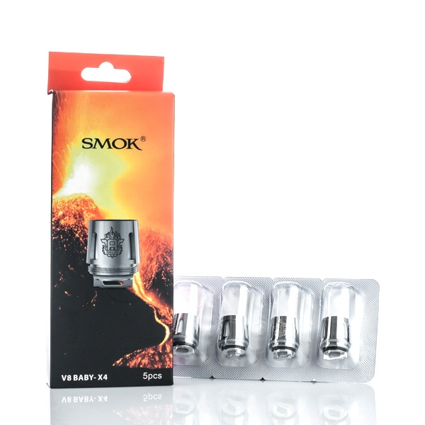 Buy Smok - V8 Baby-X4 Quad Core (5 Pack) Baby Beast Replacement Coils ...