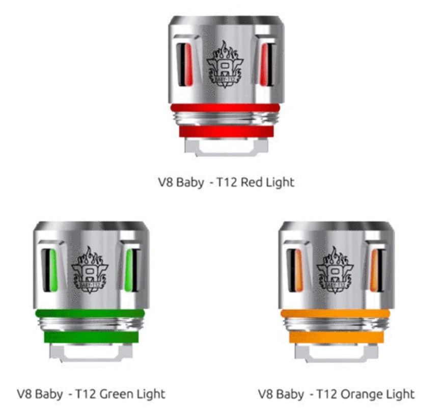 Buy Smok - V8 Baby-T12 Light Coil (5 Pack) in Inline Vape now