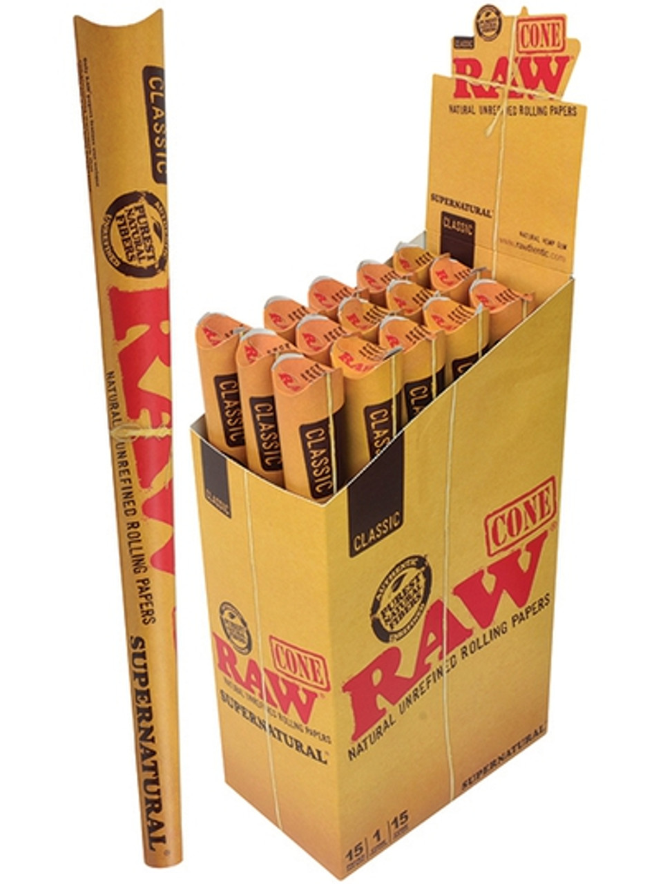 Buy Raw Cones Supernatural (15ct) in Inline Vape now