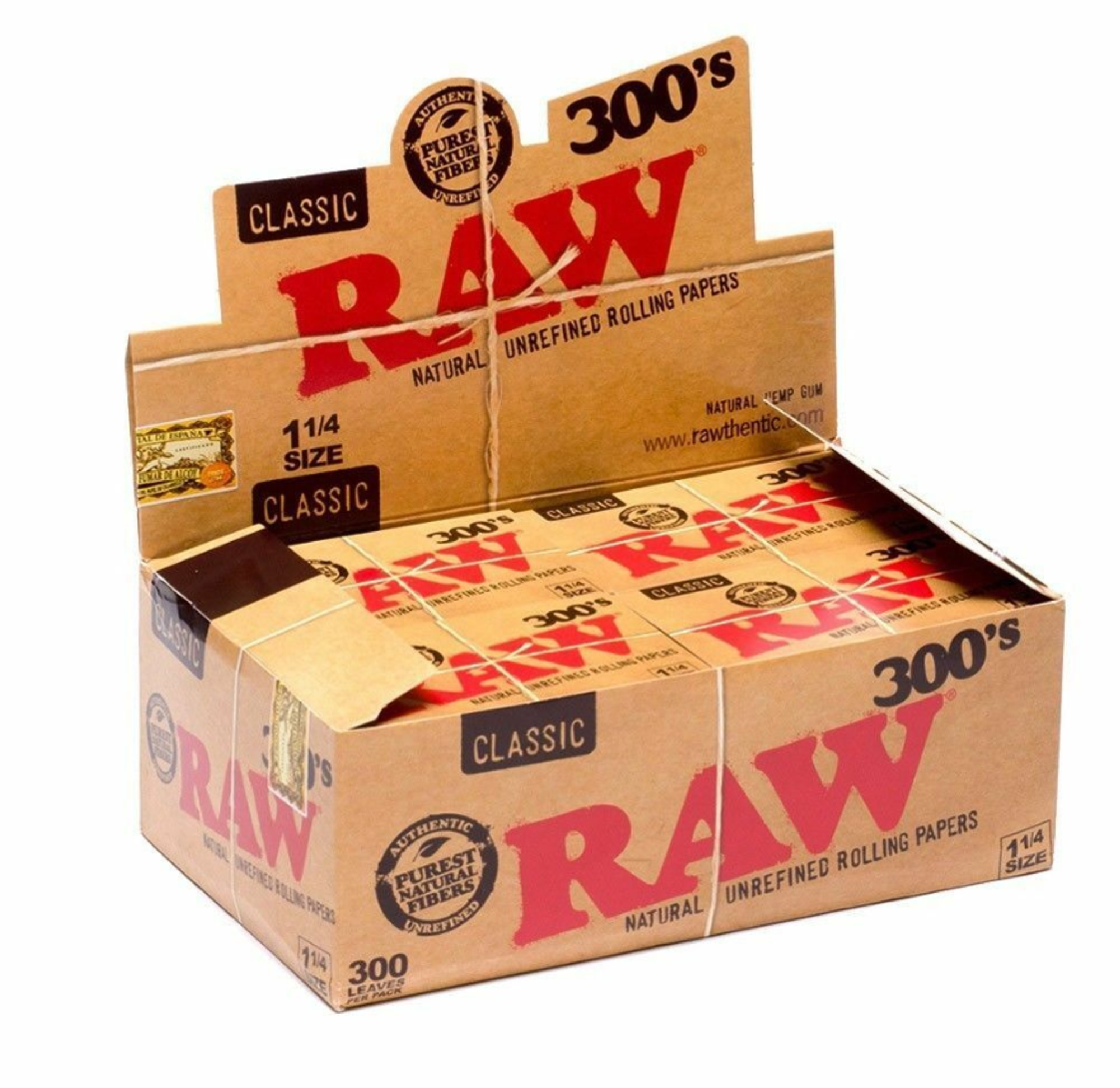 Buy Raw 300's 1 1/4 Rolling Papers (20ct) now