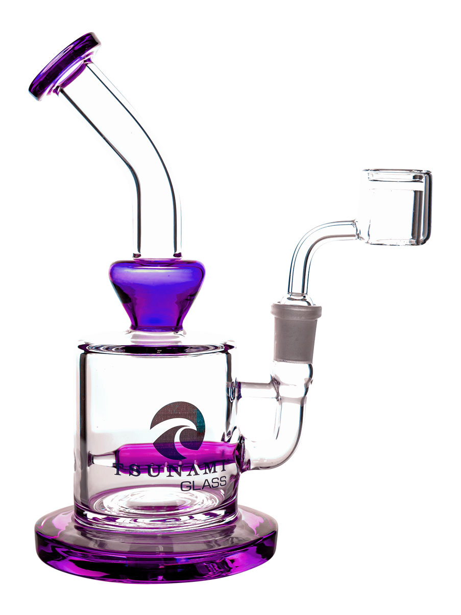 Tsunami Concentrate Rig Inline 8″ Purple Inline Vape Llc