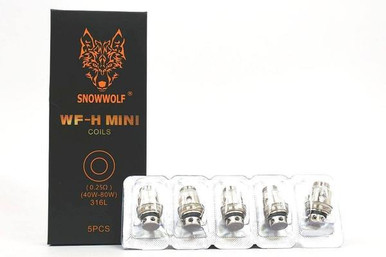 Buy Sigelei - Snowwolf WF Mini Coils (5 Pack) in Inline Vape now