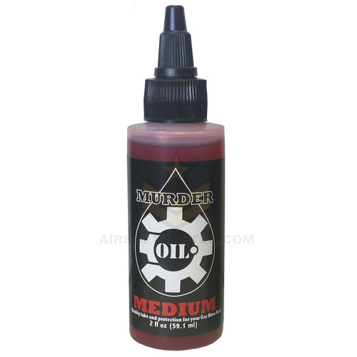 Murder Oil Medium / Red for GBB Airsoft Guns 2oz