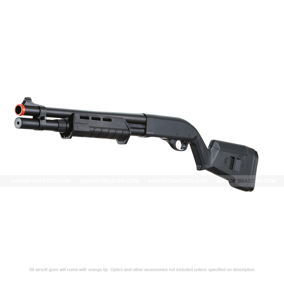 Golden Eagle Airsoft M870 MP M-LOK Style 3/6 Shot Pump Action Gas Shotgun - AirsoftMaster.com