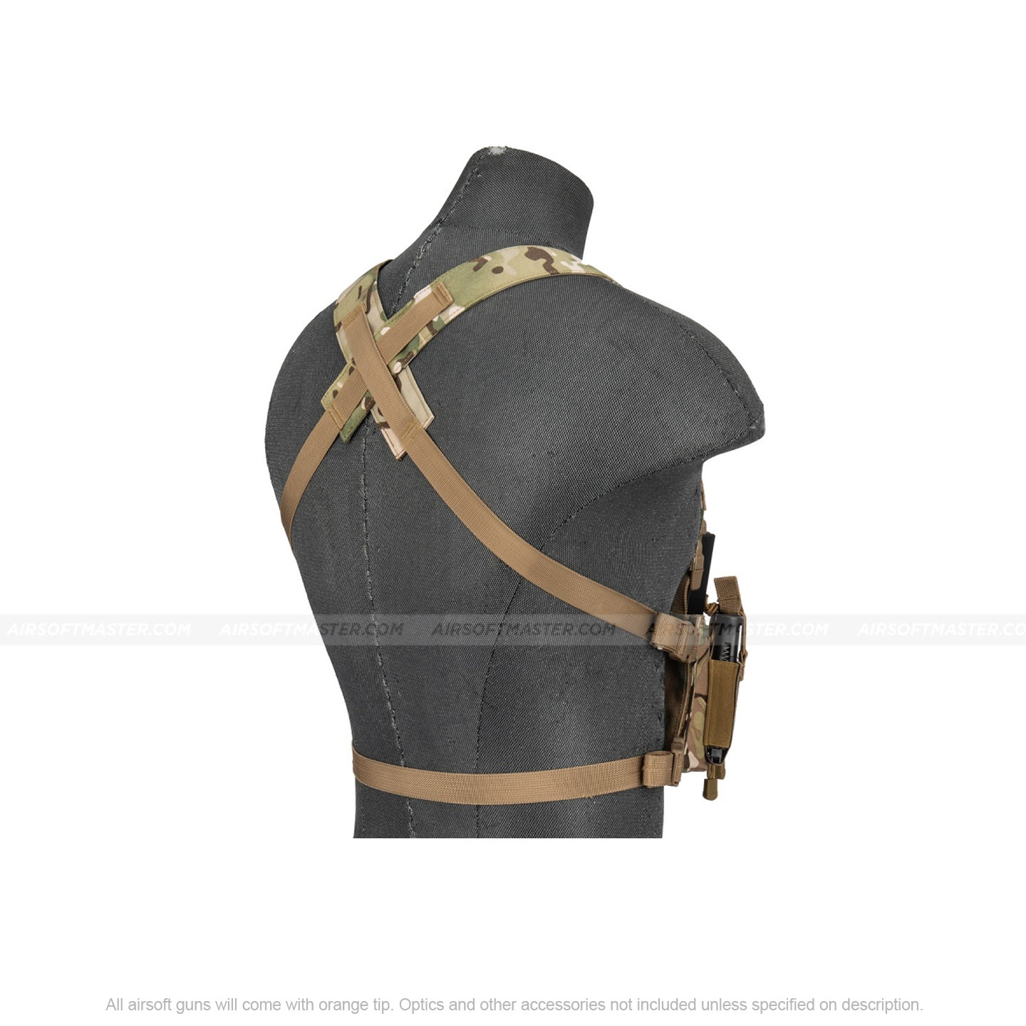 Lancer Tactical Minimalist Tactical Chest Rig (Colors: Black, Tan, OD ...