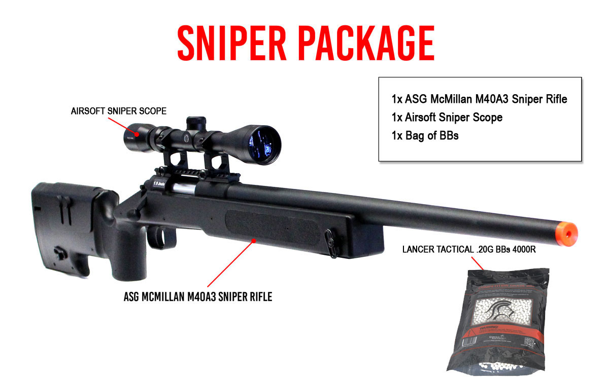 Airsoft Sniper Rifles at AirsoftMaster.com