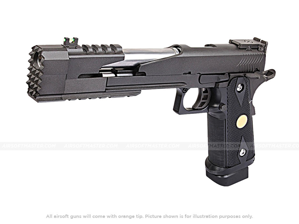 WE Tech 7" Black Dragon Gas Blowback Hi-Capa Pistol