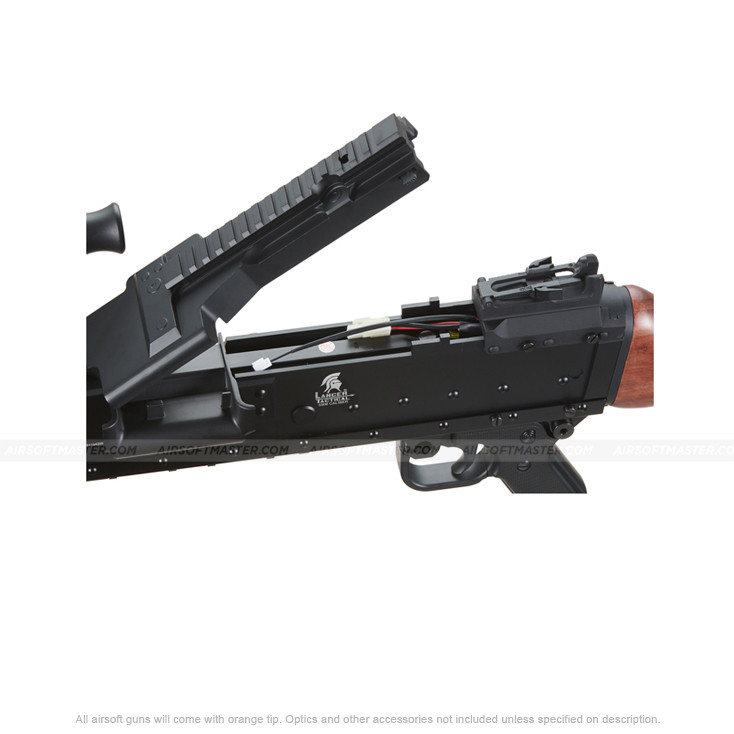 Lancer Tactical Full Metal M240W Airsoft AEG Squad Automatic Machine ...