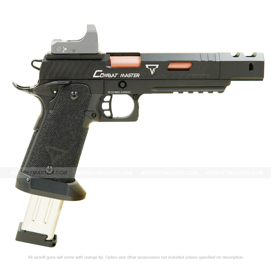 JAG TTI Combat Master Alpha Hi Capa Airsoft Pistol - AirsoftMaster.com