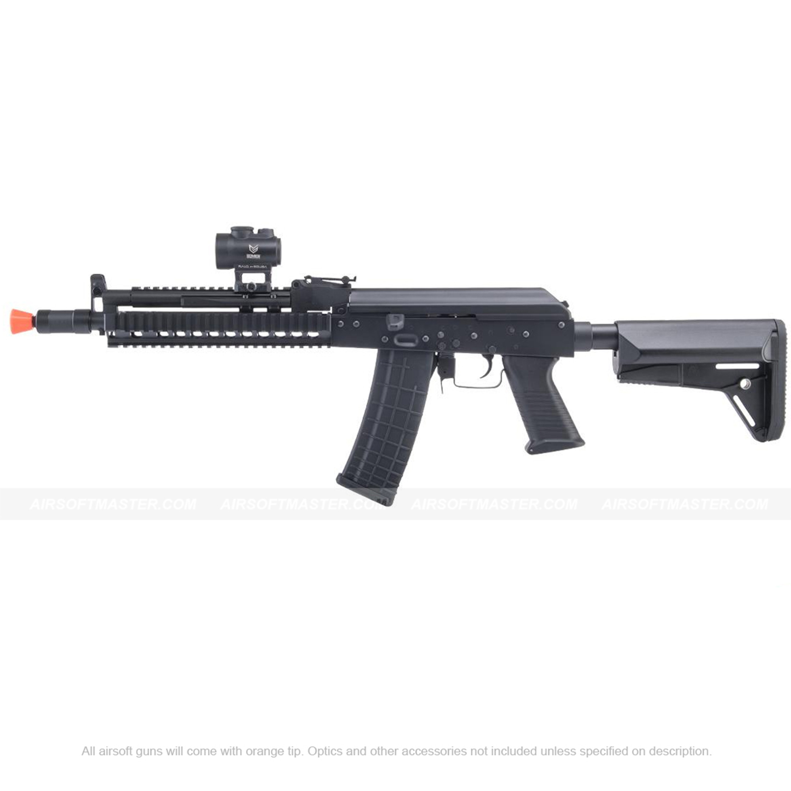 CYMA AK74 Tactical Airsoft AEG Rifle w/ Retractable Stock - AirsoftMaster.com