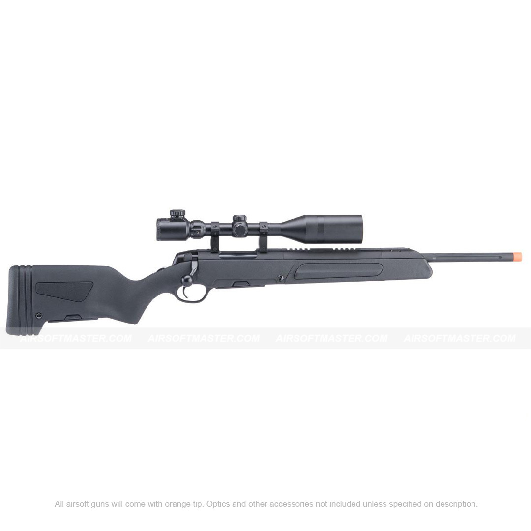 ASG Steyr Licensed Scout Airsoft Sniper Rifle - AirsoftMaster.com