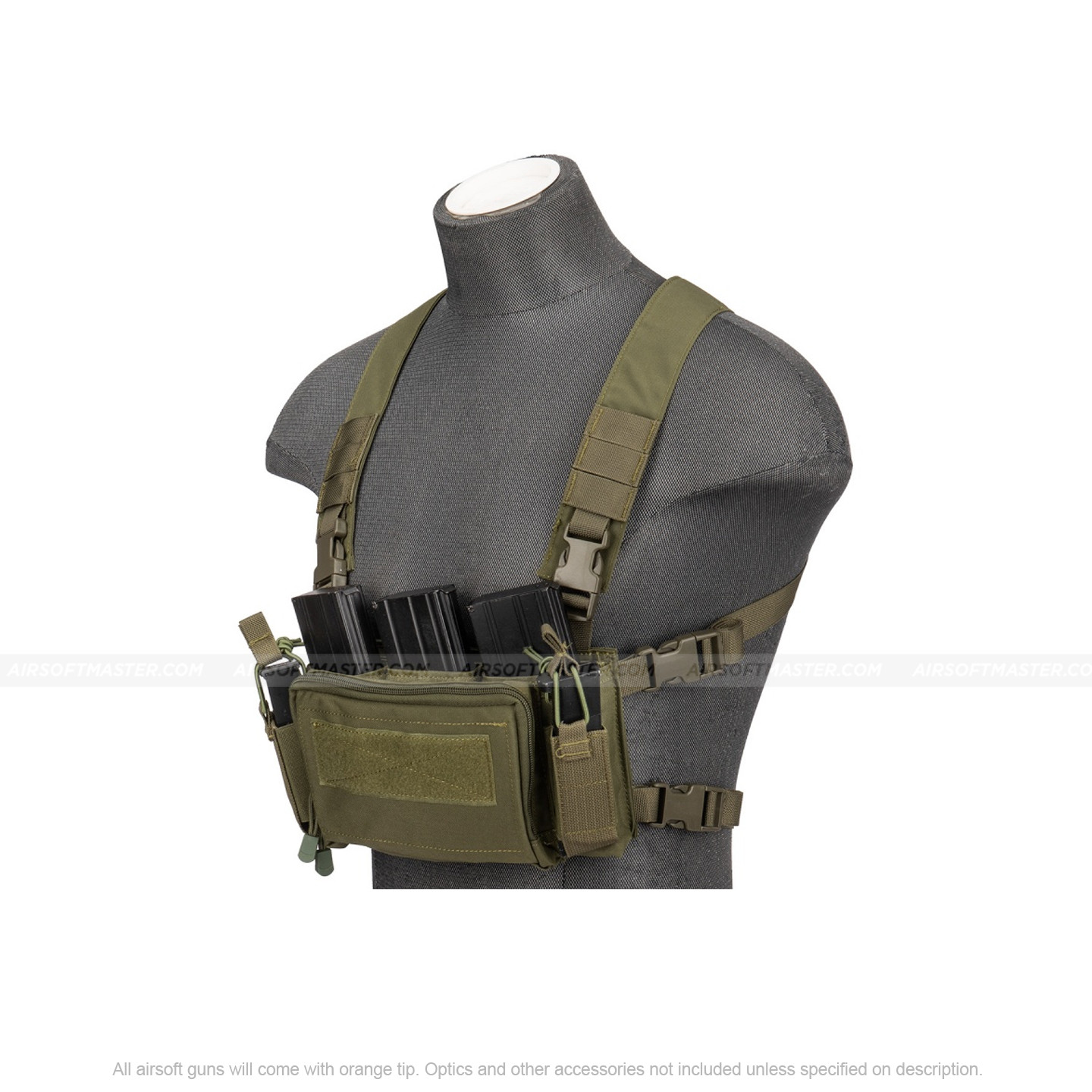 Lancer Tactical Minimalist Tactical Chest Rig (Colors: Black, Tan, OD ...