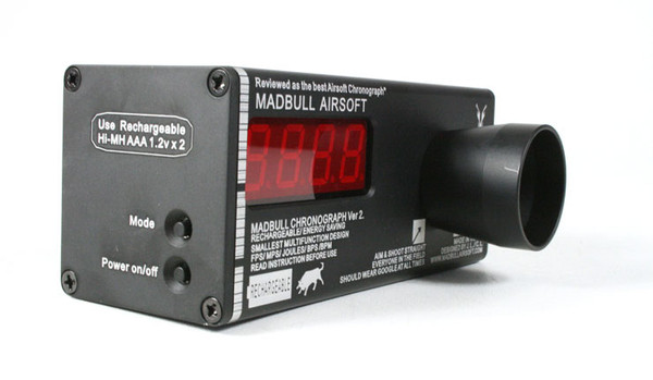 Madbull Rechargable Chrono at AirsoftMaster.com
