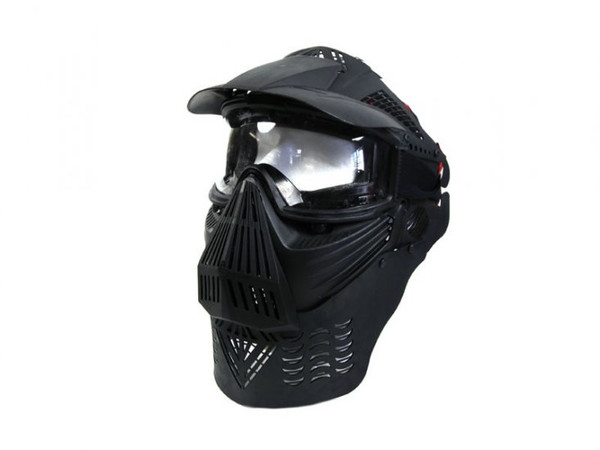 Bravo Modular Full Face Mask for Airsoft with Lens Goggles at ...