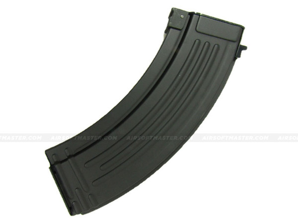 JG AK-47 Metal Hi-Cap Magazine 500-Rounds Black (AE-5801T-M500)