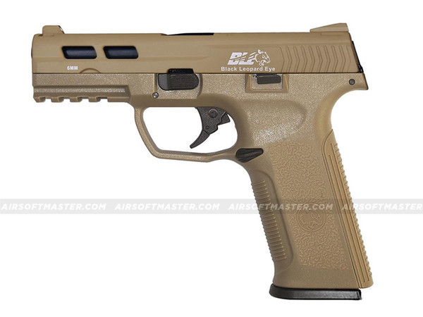 ICS BLE-XAE Ambidextrous Gas Blowback Pistol Tan
