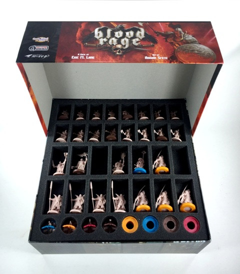 Blood Rage Board Game Foam Tray Kit - Battle Foam
