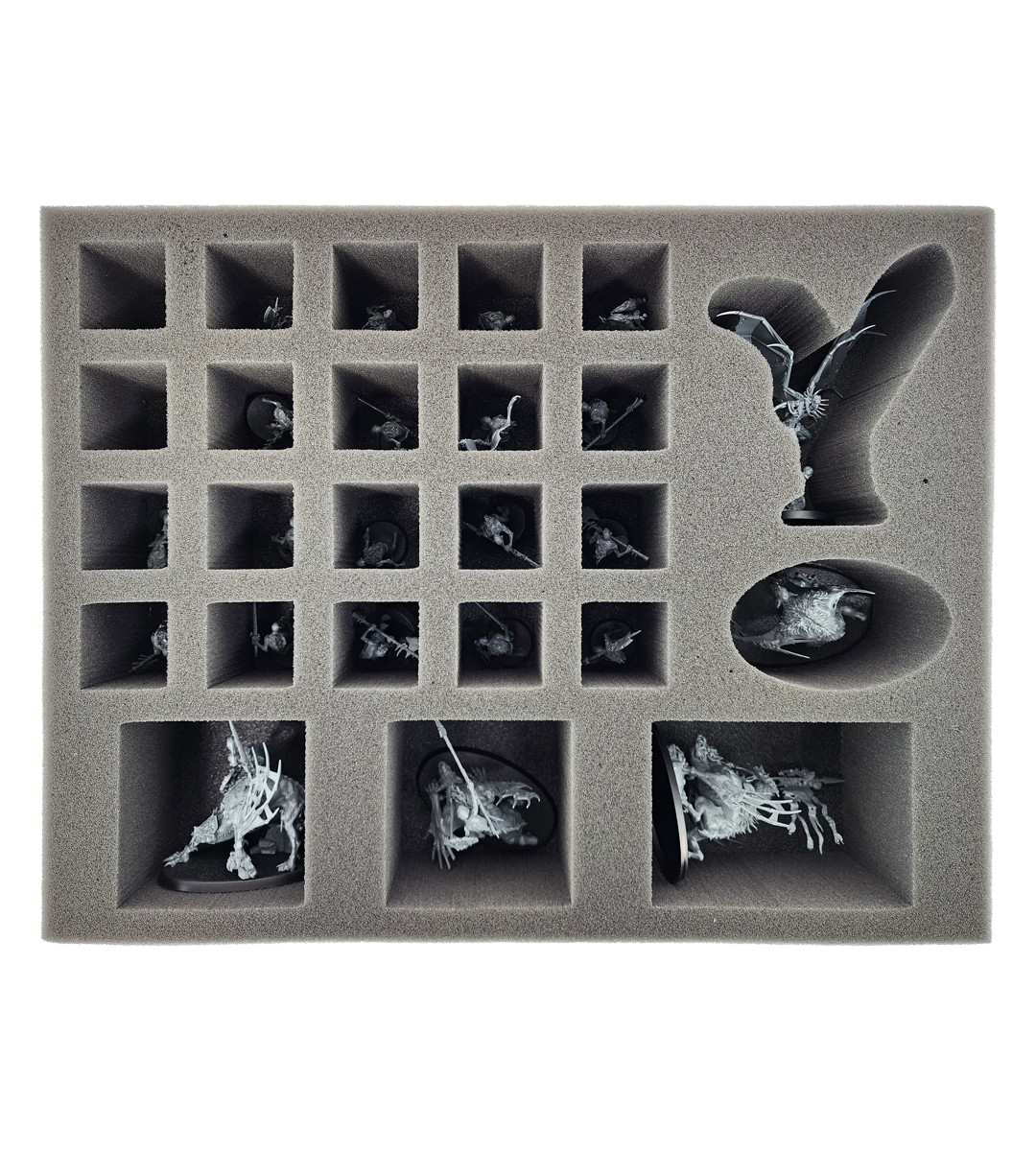 Age of Sigmar Flesh-Eater Courts Army Set Foam Tray (BFL-2.5) - Battle Foam