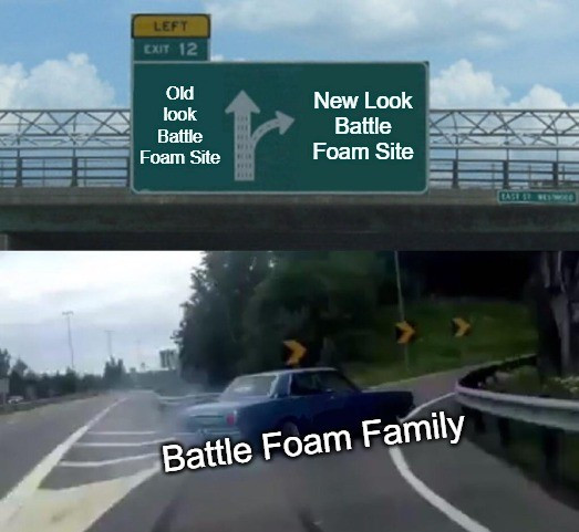 Battle Foam in the UK! - Battle Foam, LLC
