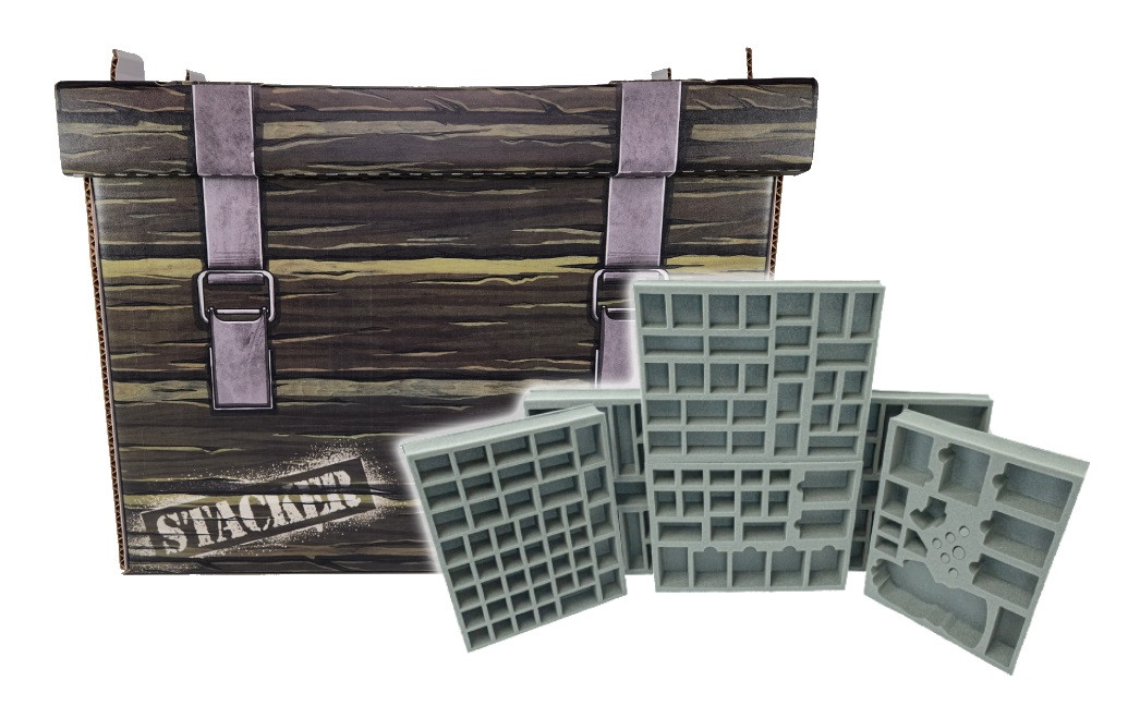 Battle Foam Large Stacker Box 2.0 Marvel United Complete Kickstarter ...