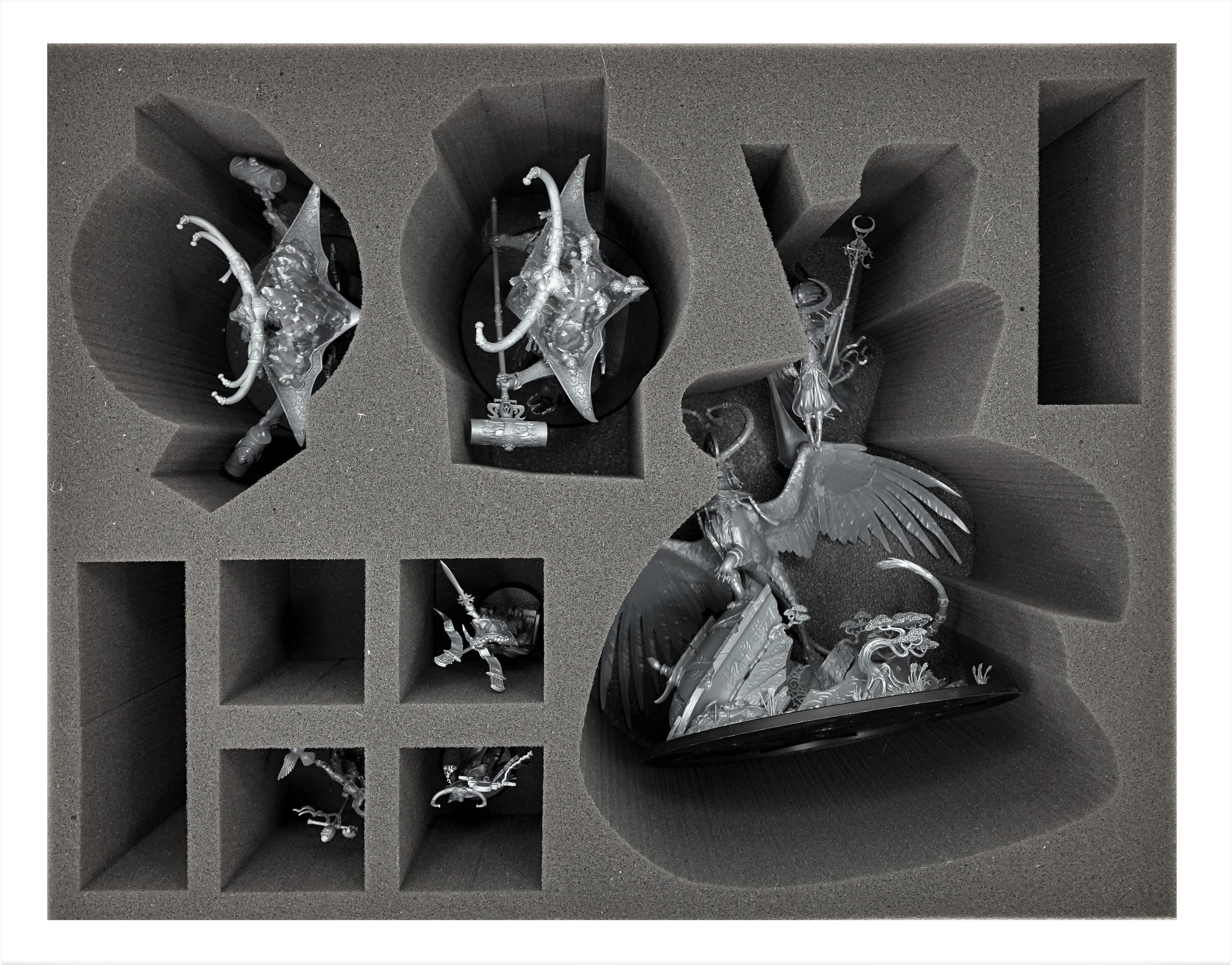 Age of Sigmar Lumineth Realm-Lords Starter Foam Kit for the P.A.C.K ...