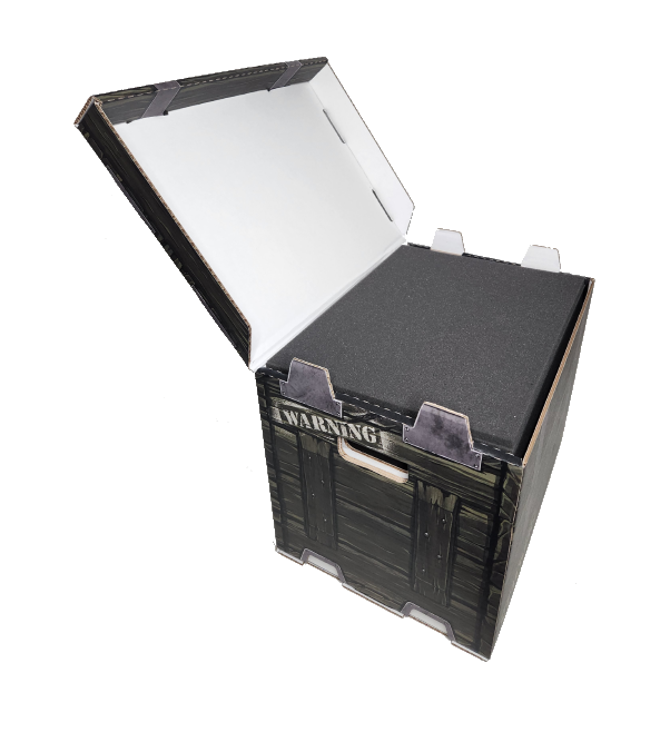 Battle Foam Large Stacker Box 2.0 Empty (Green) - Battle Foam