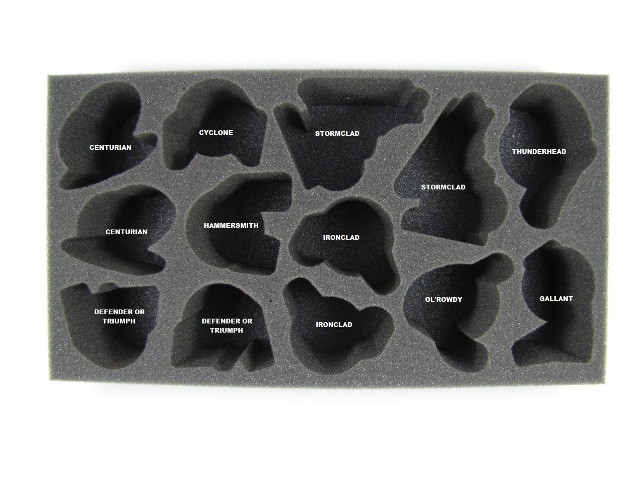 Cygnar Jack Foam Tray (PP-3.5) - Battle Foam