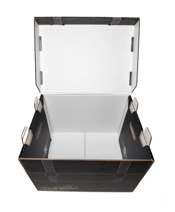 Battle Foam Large Stacker Box 2.0 Empty (Green) - Battle Foam
