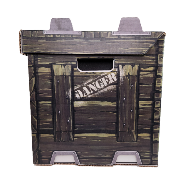 Battle Foam Large Stacker Box 2.0 Empty (Green) - Battle Foam