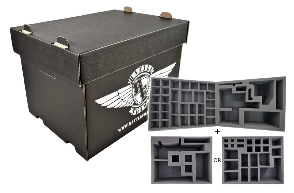 Cardboard Box Storage - Stacker Box - Battle Foam, LLC