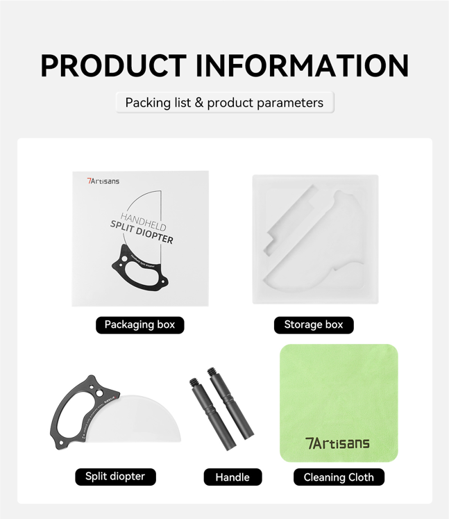7Artisans Handheld Split Diopter +2 | Auckland | NZ