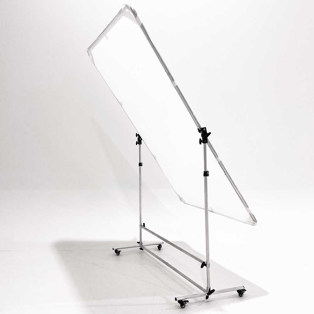 Selens 1.5x2m Diffuser Screen Panel Castor Wheels, Adjustable Height ...