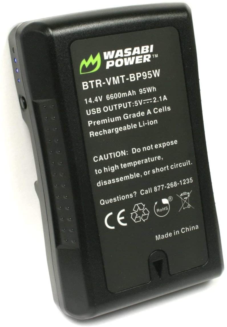 Wasabi Power V-Mount Battery (14.4V 6600Mah 95Wh) | Auckland | NZ