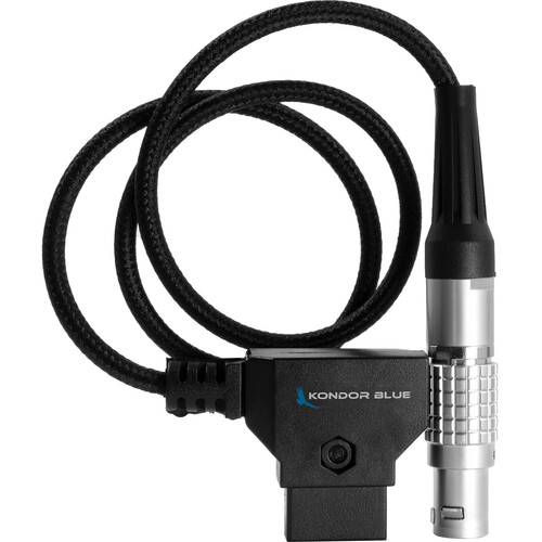 Kondor Blue D-Tap to Female 6-Pin LEMO-Type Cable for RED DSMC3 Raptor ...