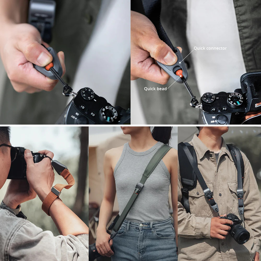 PGYTECH Camera Shoulder Strap (Night Black) | Auckland | NZ