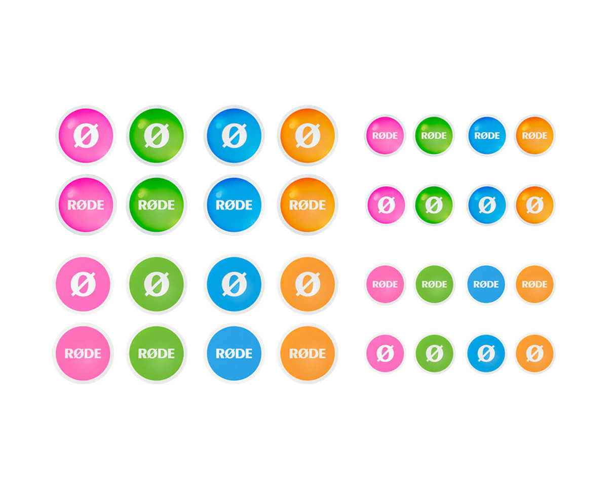 Rode COLORS 3 set for Wireless GO & GO II & Lavalier II | Auckland | NZ